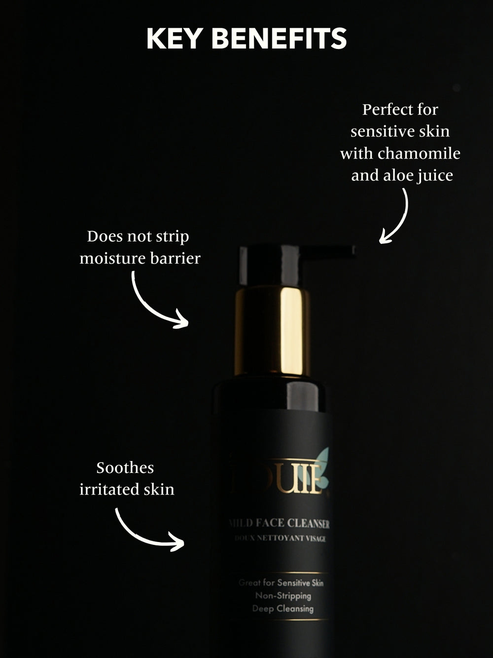 Low-foam, pH-balanced cleanser for SENSITIVE, MATURE skin - Mild Face ...